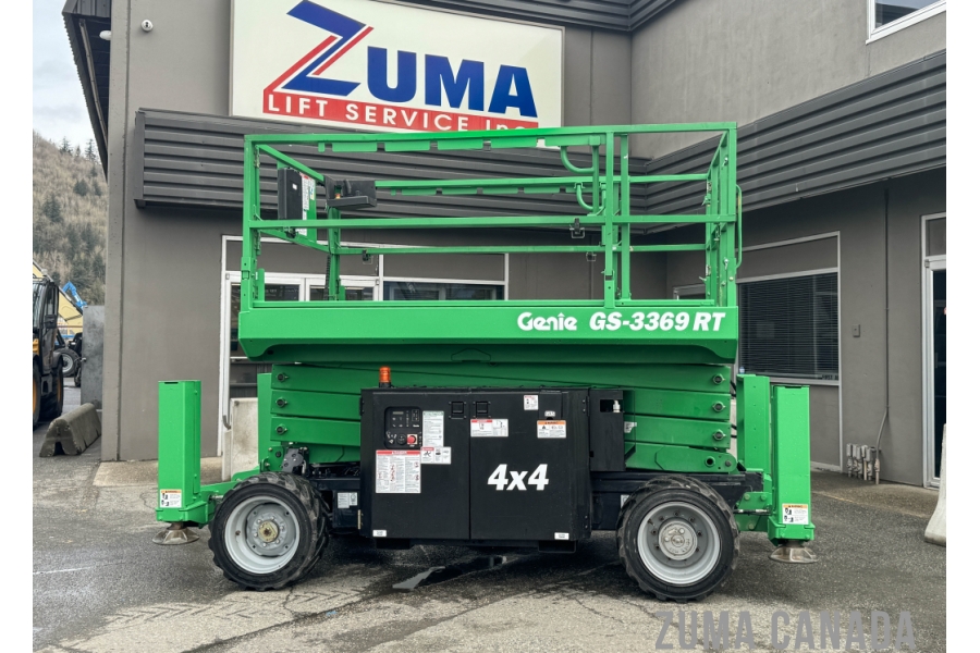 2016 Genie GS3369RT 4x4 Scissor Lift
